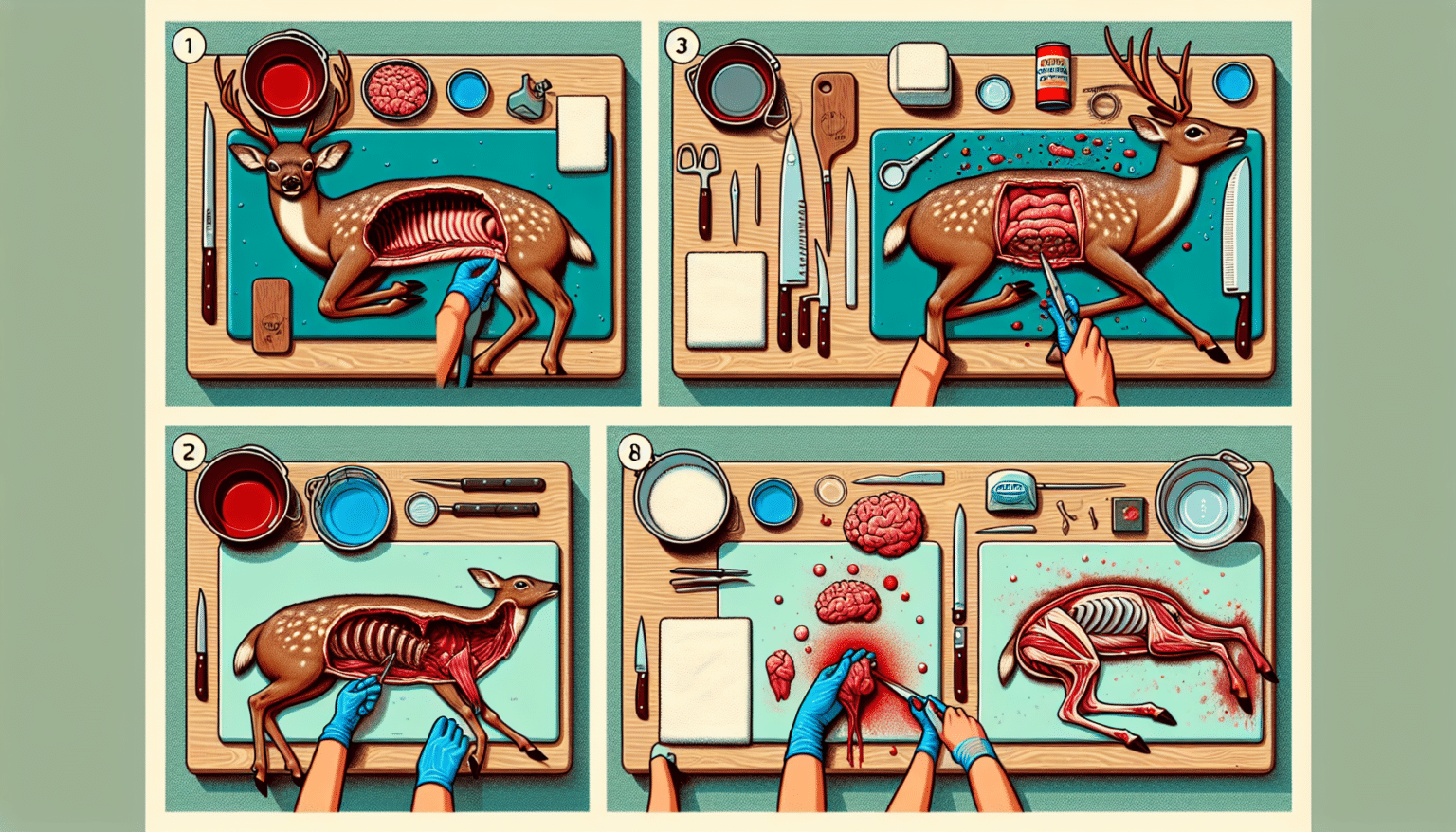 How To Clean a Deer (Step by Step) - World Deer