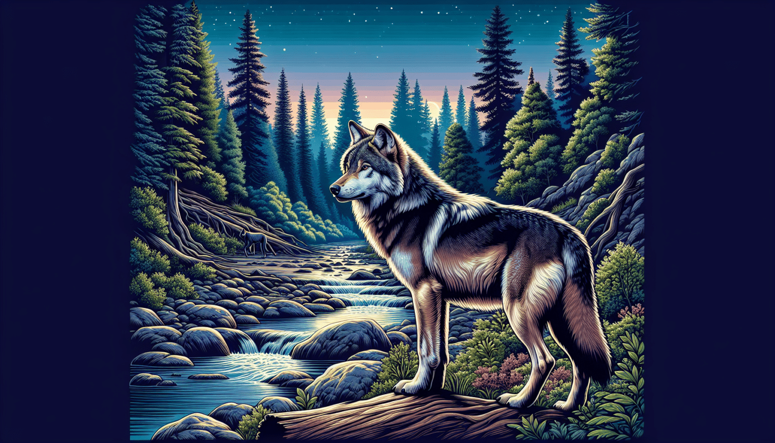 Mackenzie Valley Wolf (Canis lupus occidentalis) - World Deer