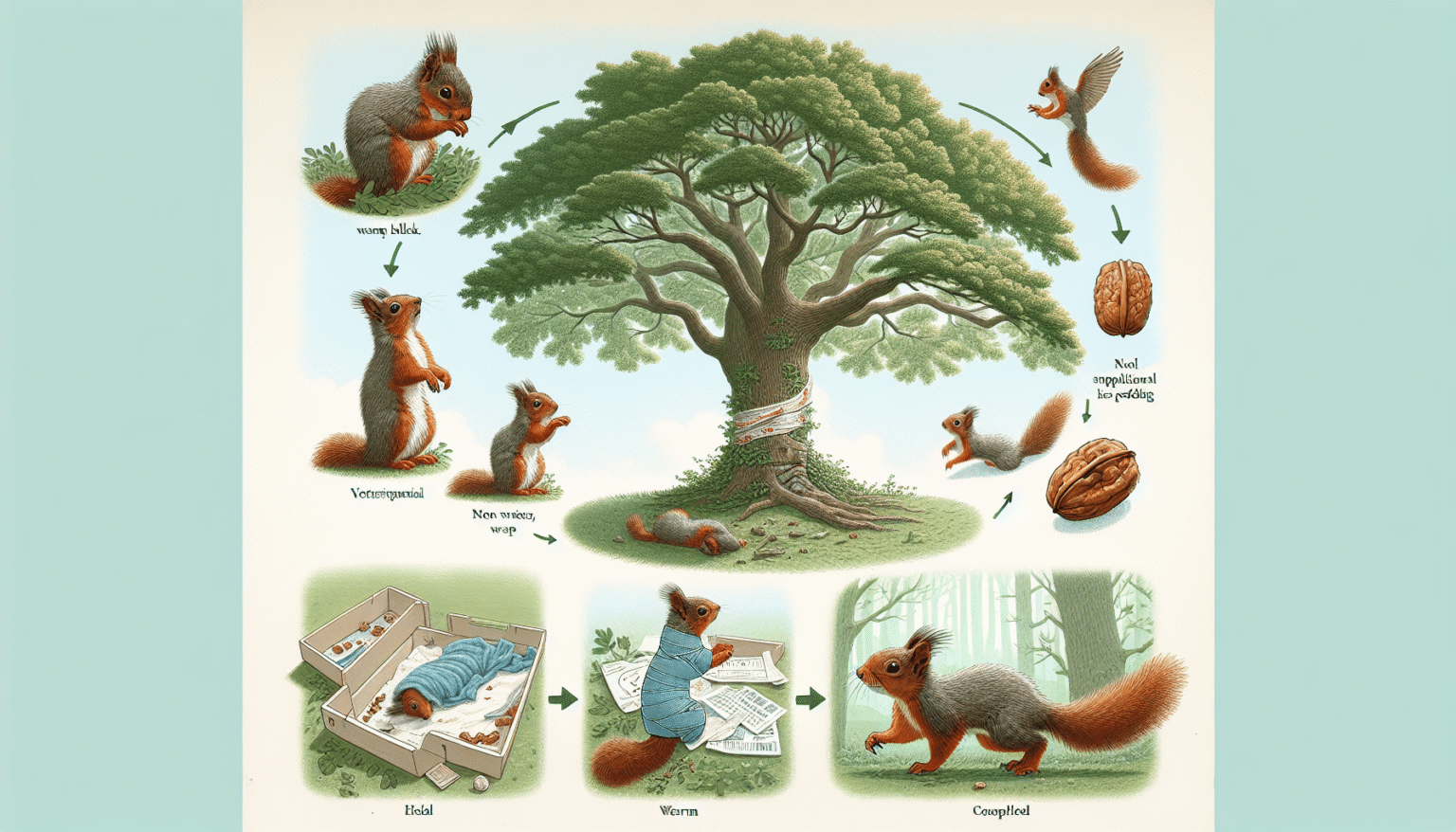 How to Rescue and Care for an Injured Squirrel - World Deer