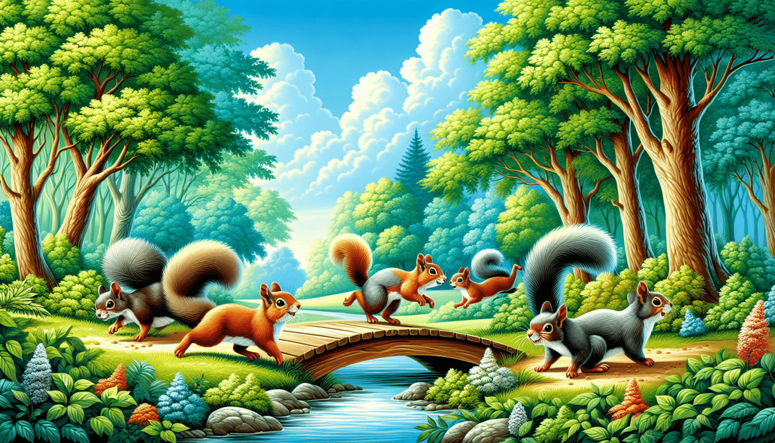 Why Do Squirrels Chase Each Other? - World Deer