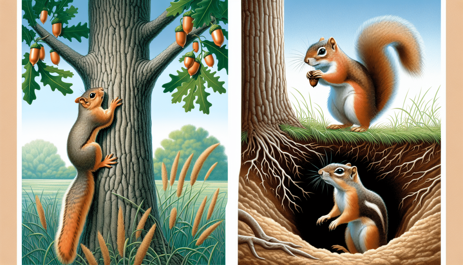 Differences Between Tree Squirrels and Ground Squirrels - World Deer