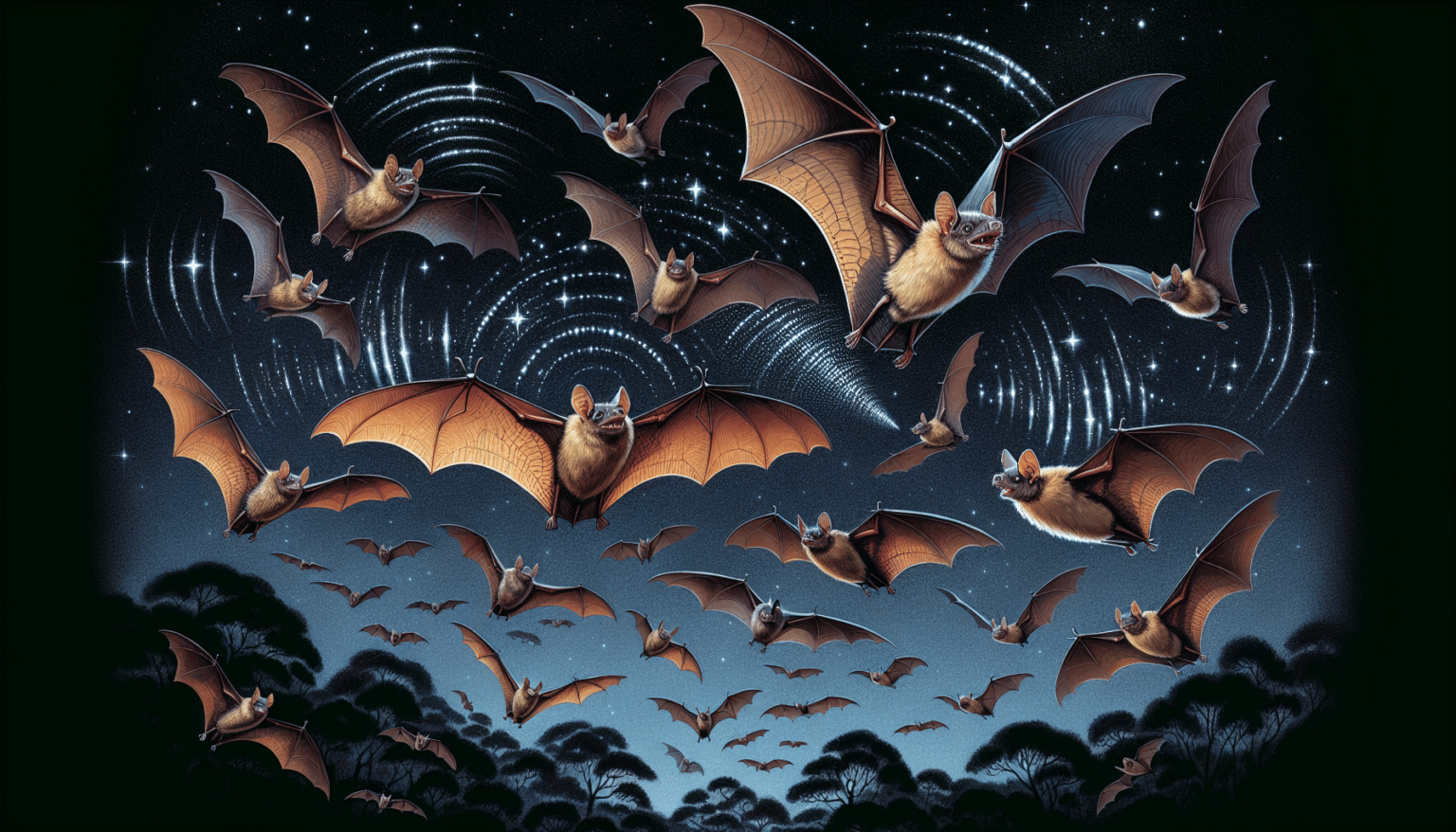 What sounds do bats make during flight or communication? - World Deer