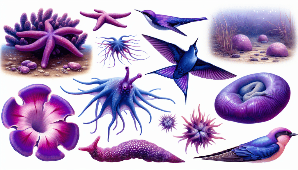 Purple Animals - World Deer