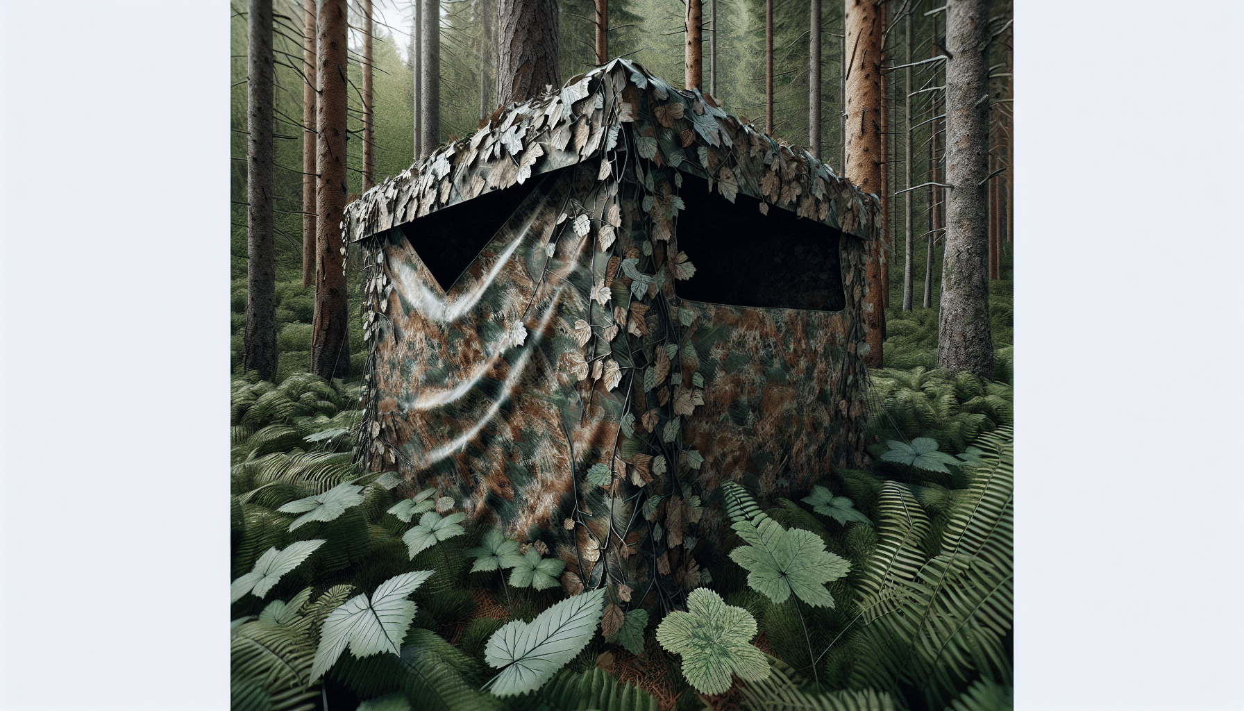 Best Camo Pattern for Ground Blind Exterior - World Deer