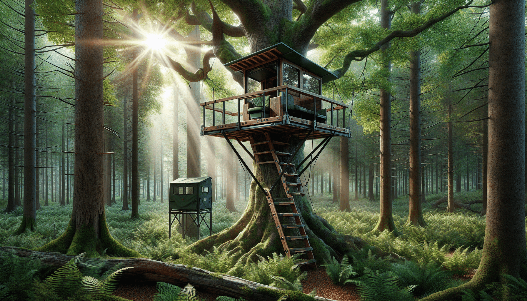 Best Tree Stand for Hunting With a Child - World Deer