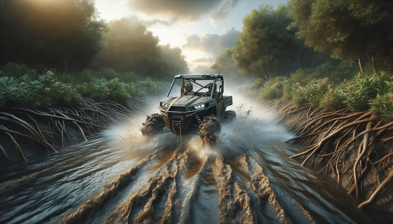 How Deep of Water Can a Hunting UTV Cross - World Deer